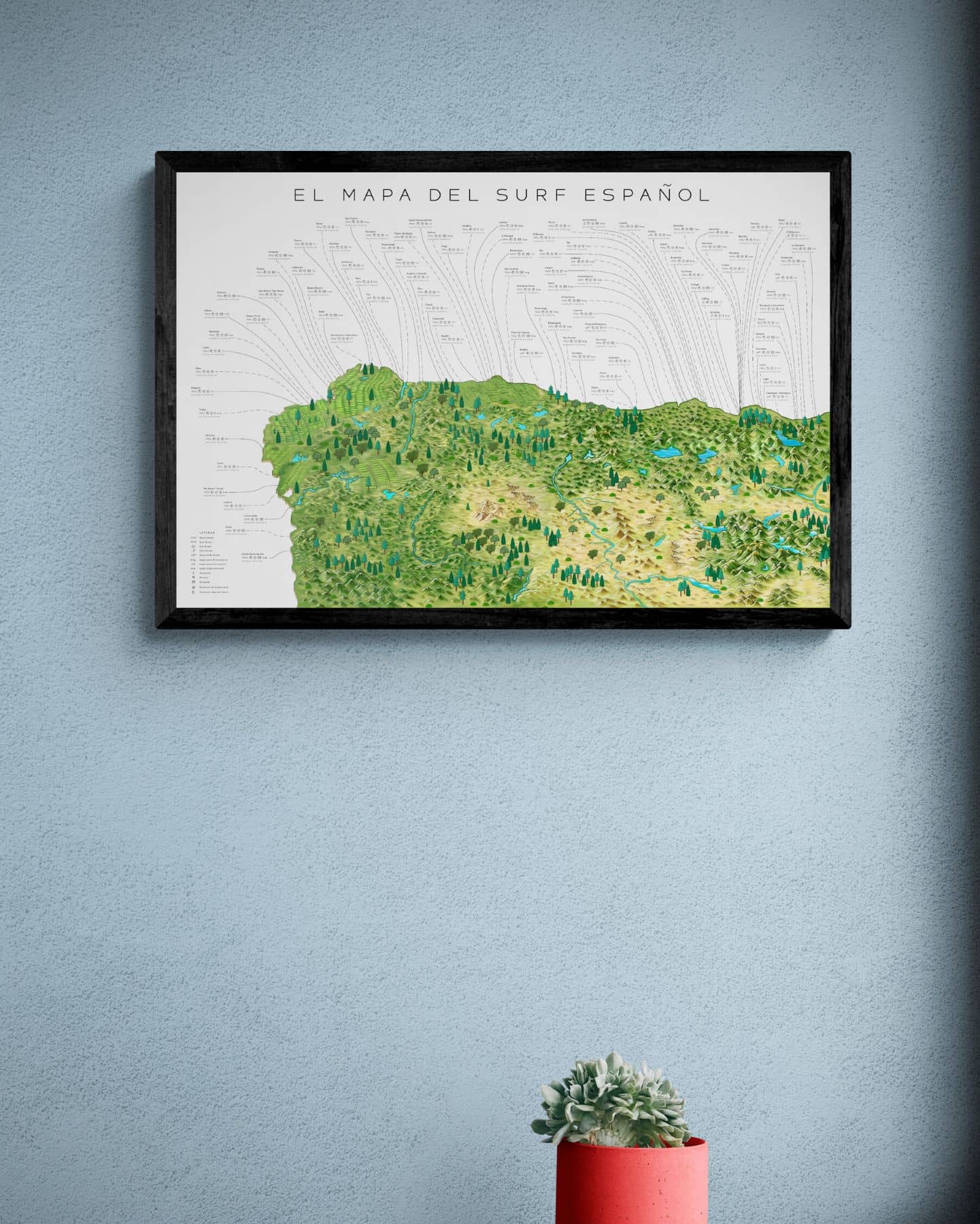 The Spanish Surf Map - 97 Surf Spots with GPS & Wind/Swell Info – Malin ...